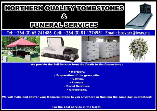 Northern Quality Tombstones & Funeral Services - Business Directory