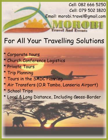 Morobi Travel And Tours Rustenburg - Business Directory