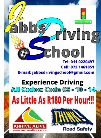 Jabbs Driving School Johannesburg - Business Directory