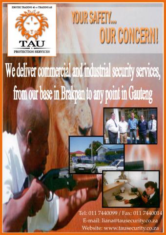 Tau Protection Services Brakpan - Business Directory