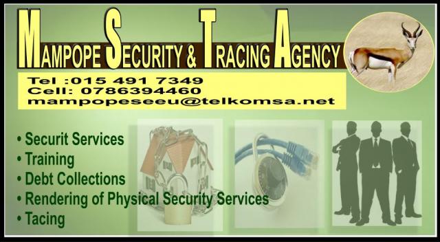 Mampope Security & Trading Agency Mokopane - Business Directory