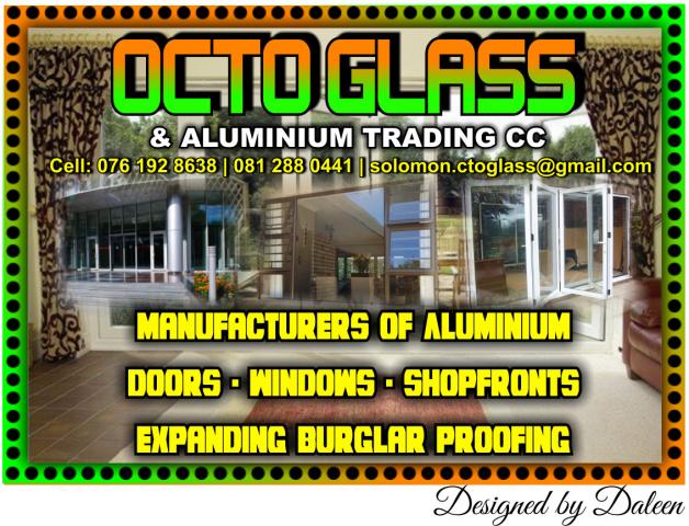 OCTO GLASS & ALUMINIUM TRADING CC Brakpan - Business Directory