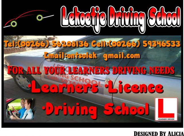 Lekoetje Driving School Lesotho - Business Directory
