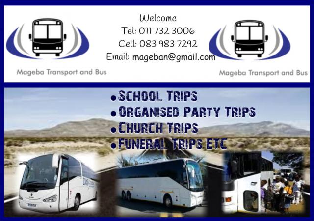 Mageba Transport and Bus Gauteng - Business Directory