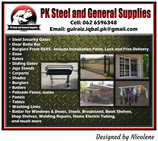 PK Steel and General Supplies North West - Business Directory