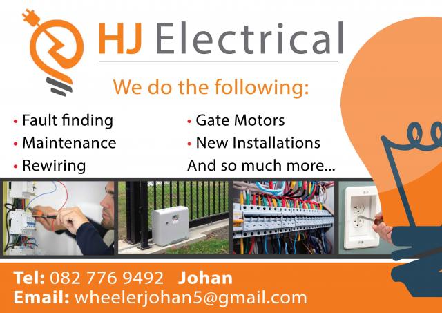 HJ Electrical Welkom - Business Directory