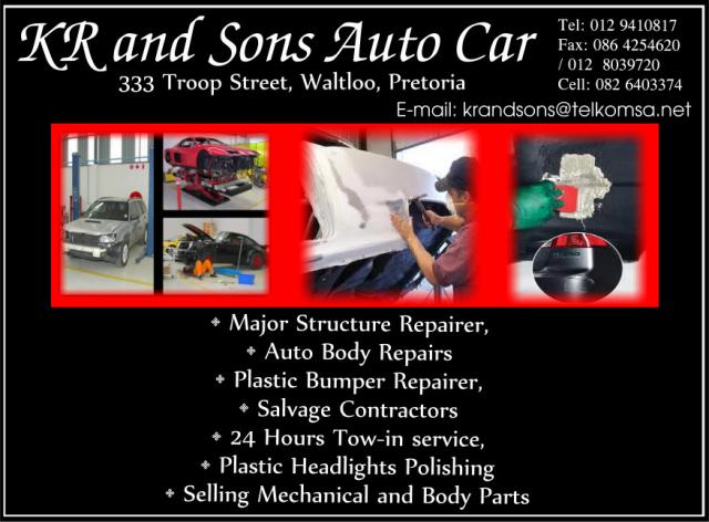 KR and Sons Auto Care - Business Directory