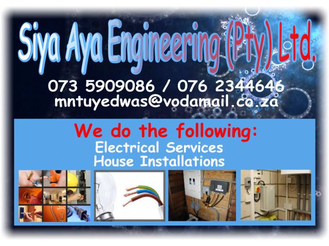 Siya Aya Engineering (Pty) Ltd. - Contractors Directory