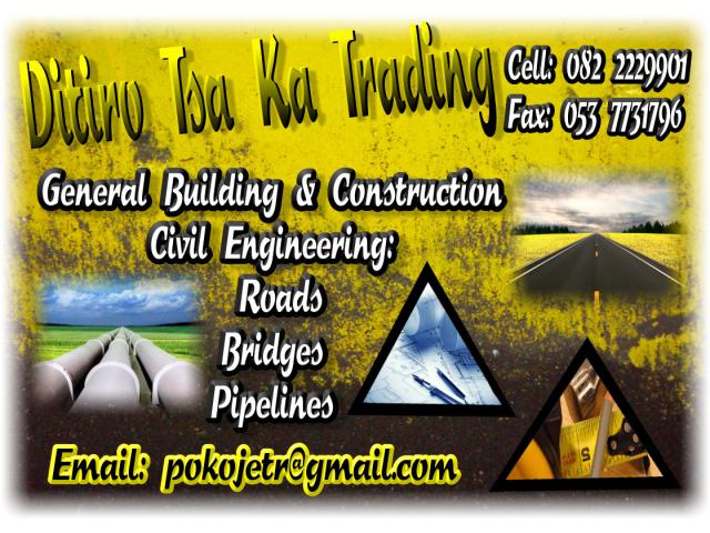 Ditiro Tsa Ka Trading Mothibstad - Contractors Directory