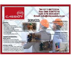 MK Cassidy Construction Meyersdal - Contractors Directory