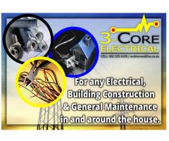 3-CORE ELECTRICAL Rustenburg - Contractors Directory