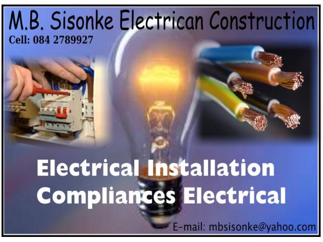 M.B. Sisonke Electrical Construction - Contractors Directory