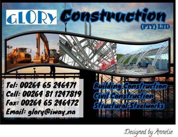Glory Construction (PTY) LTD Ondangwa - Contractors Directory