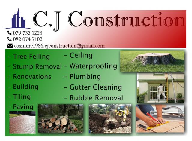 C.J Construction Pretoria - Contractors Directory