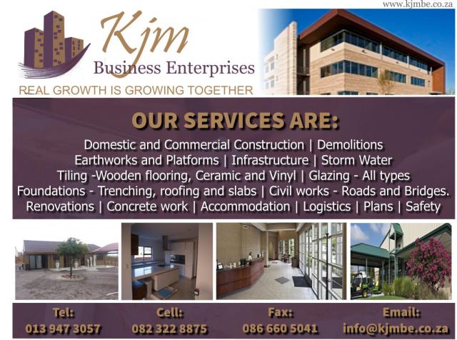 KJM Business Enterprise Kwamhlanga - Contractors Directory