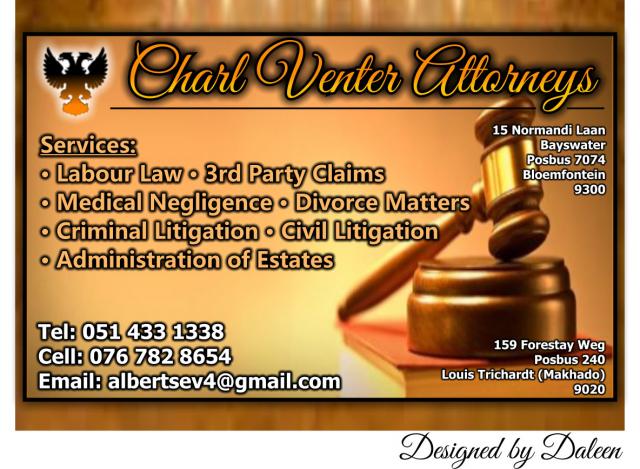 Charl Venter Attorneys Polokwane - Legal Practitioners Directory