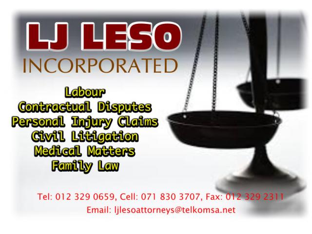 LJ Leso Incorporated Riveria - Legal Practitioners Directory